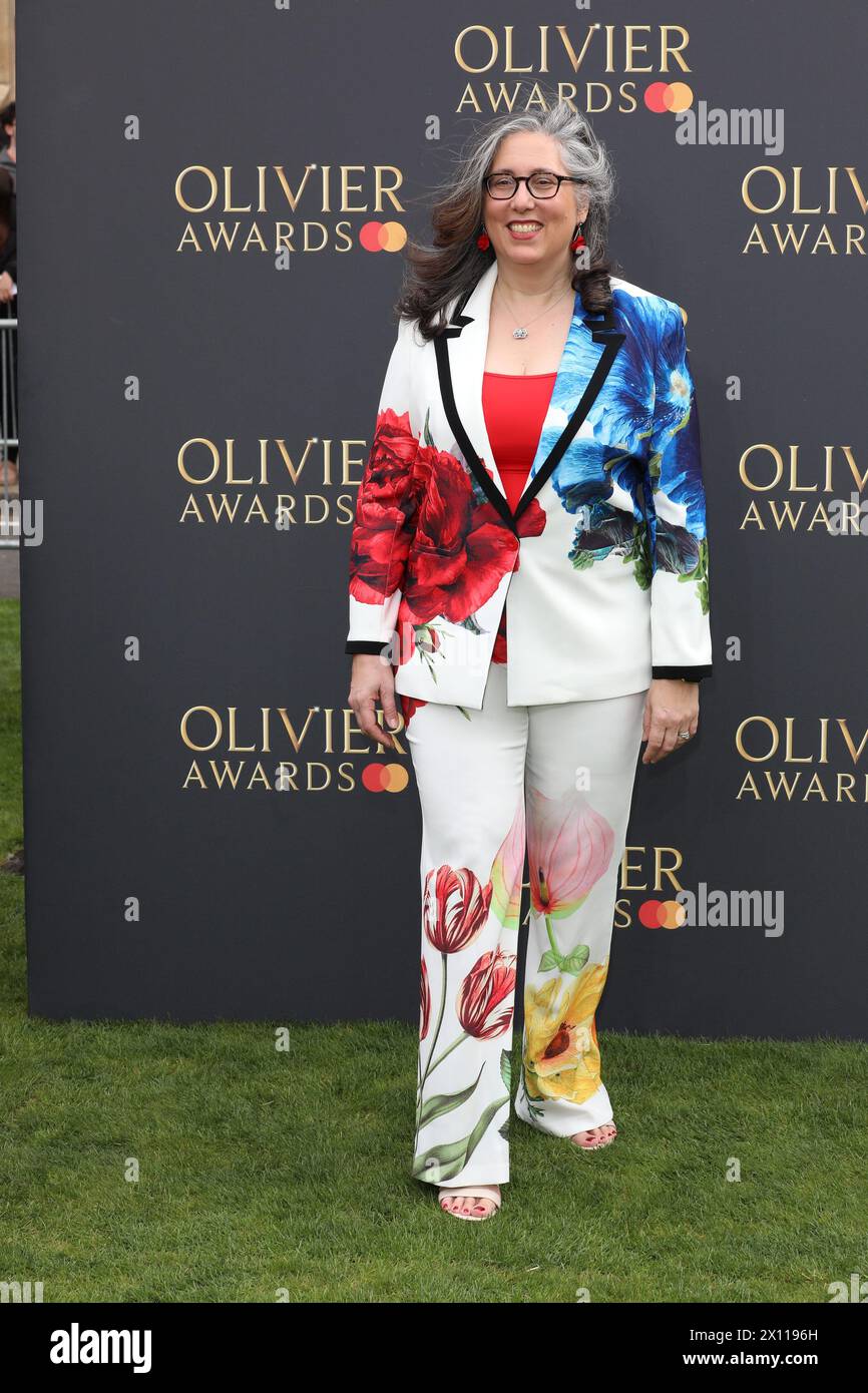 Mara Isaacs attends Olivier Awards 2024 with Mastercard at Royal Albert ...