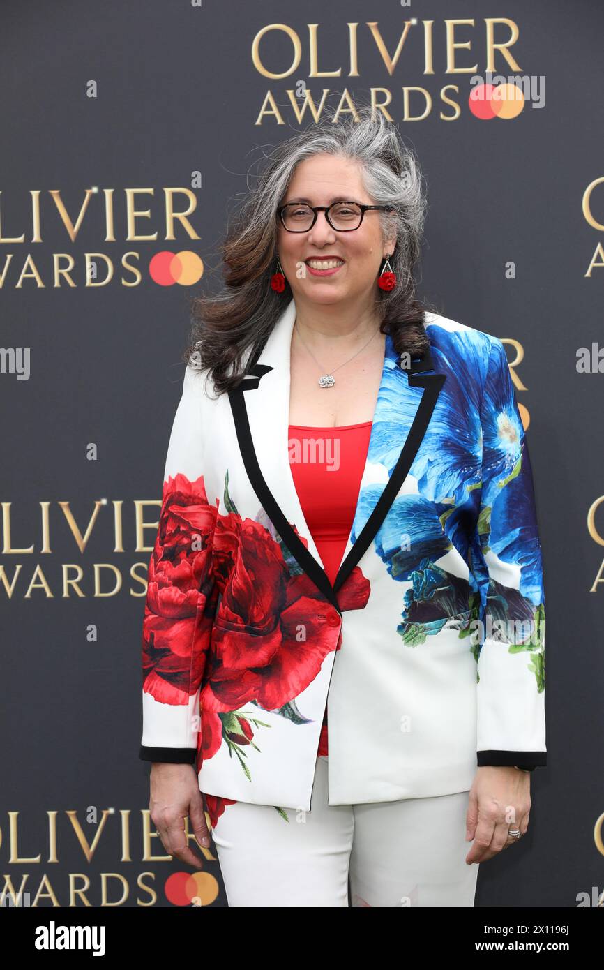 Mara Isaacs attends Olivier Awards 2024 with Mastercard at Royal Albert ...
