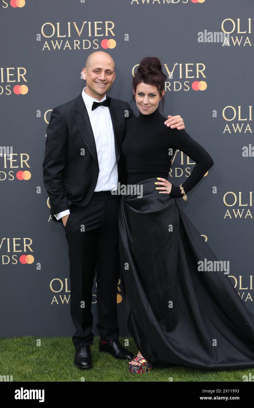 Kate Trefry attends Olivier Awards 2024 with Mastercard at Royal Albert ...
