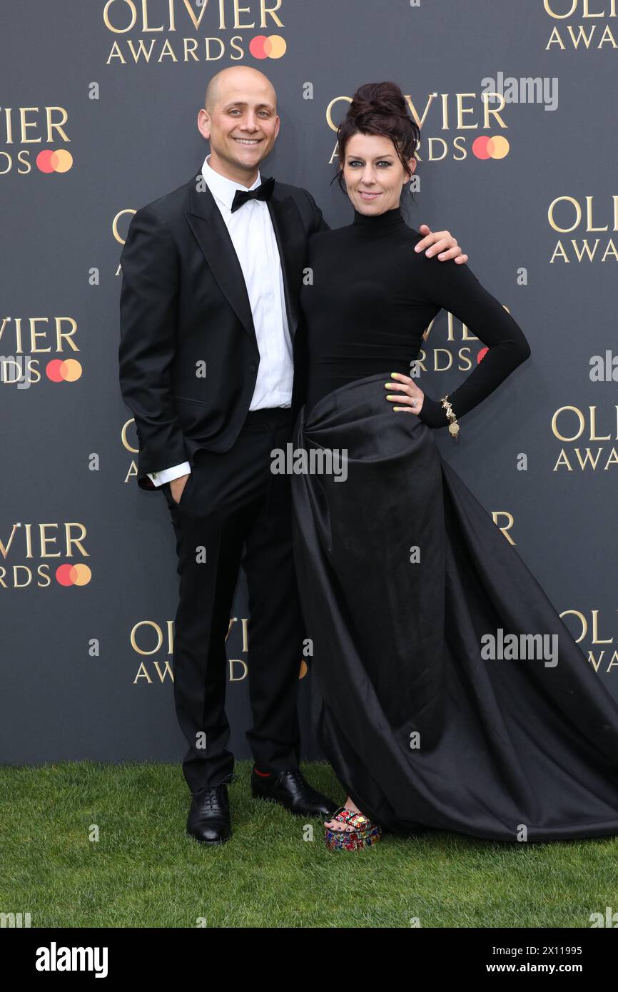 Kate Trefry attends Olivier Awards 2024 with Mastercard at Royal Albert ...