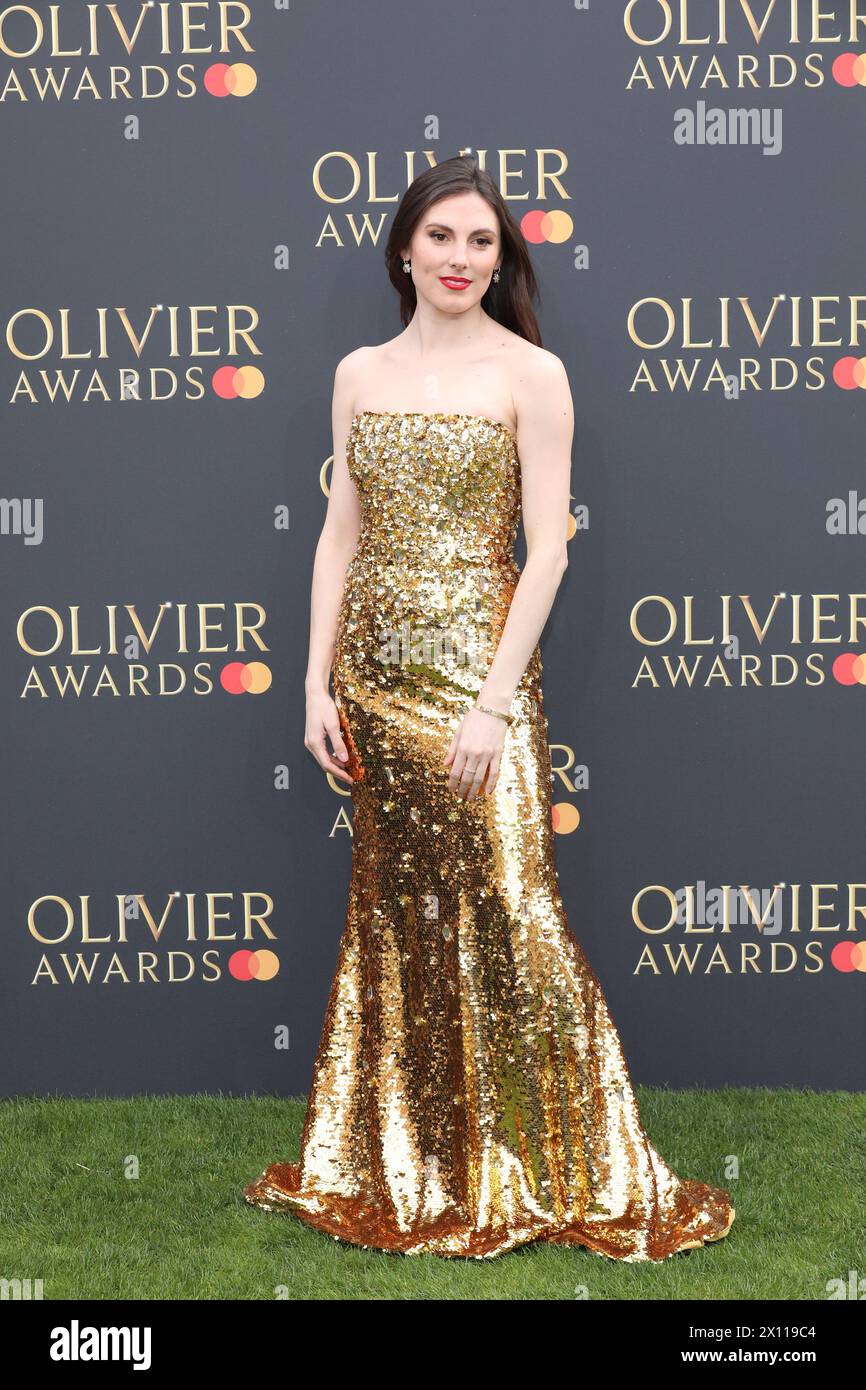 Tiler Peck attends Olivier Awards 2024 with Mastercard at Royal Albert ...
