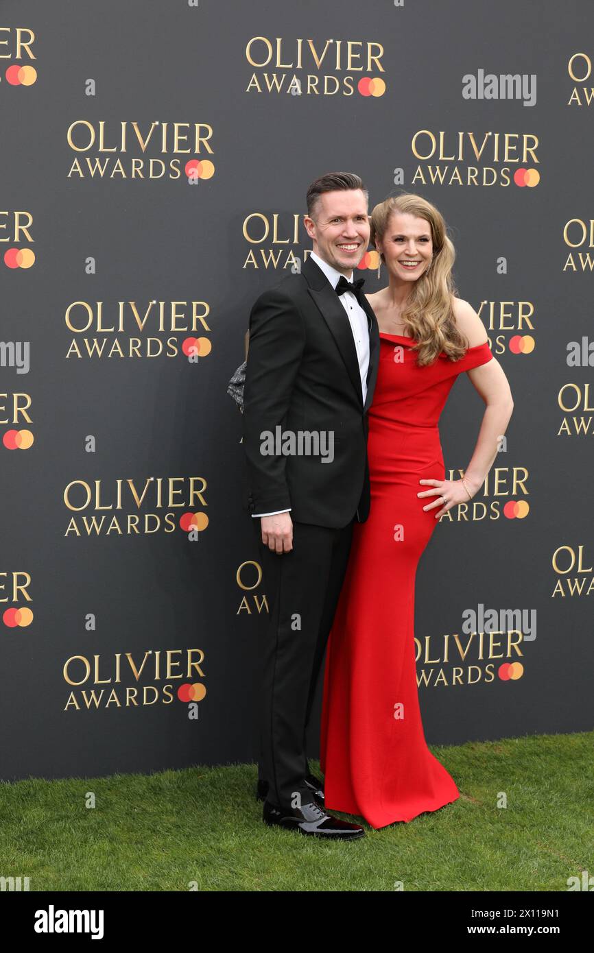 Adam Fisher attends Olivier Awards 2024 with Mastercard at Royal Albert ...