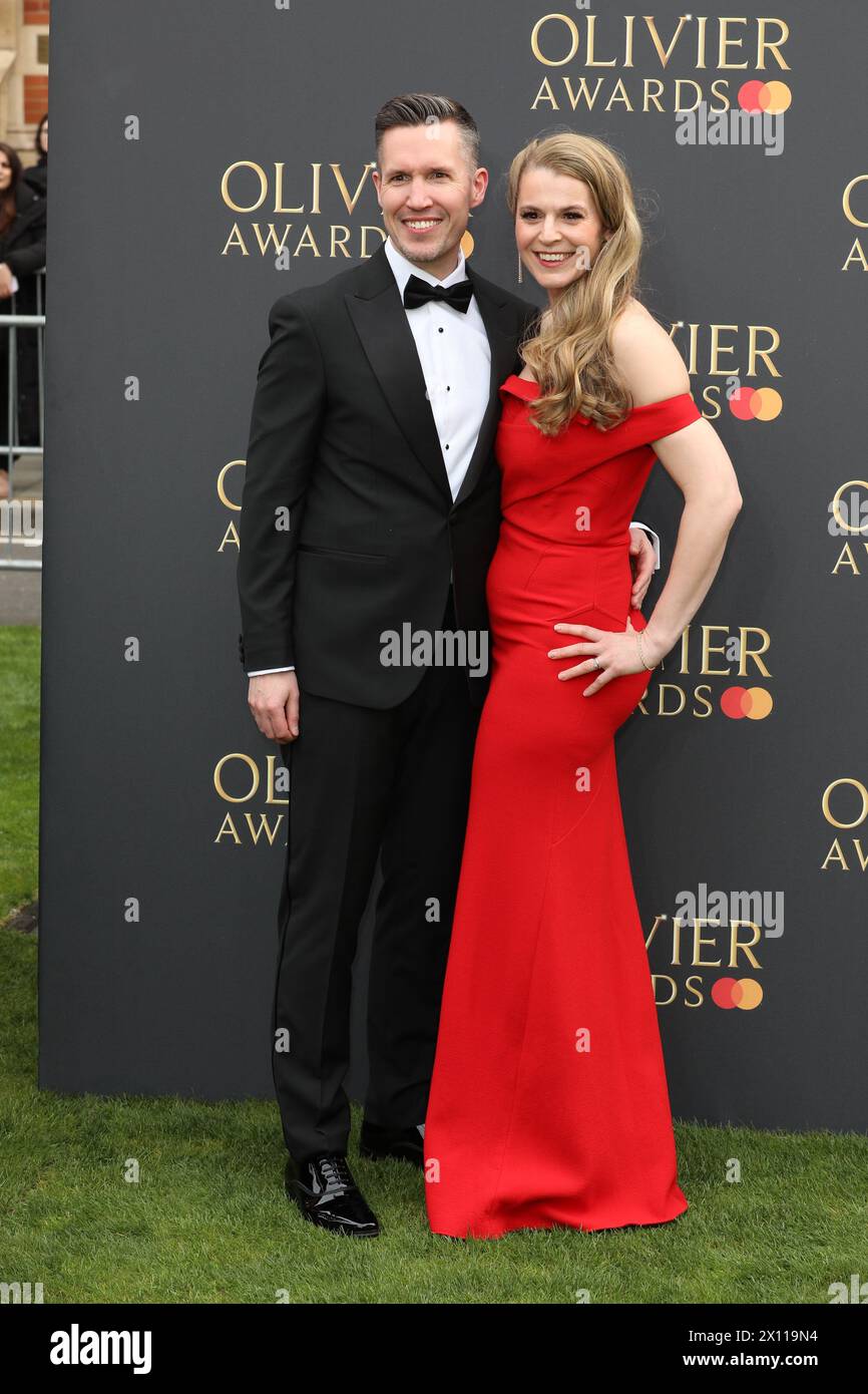 Adam Fisher attends Olivier Awards 2024 with Mastercard at Royal Albert ...