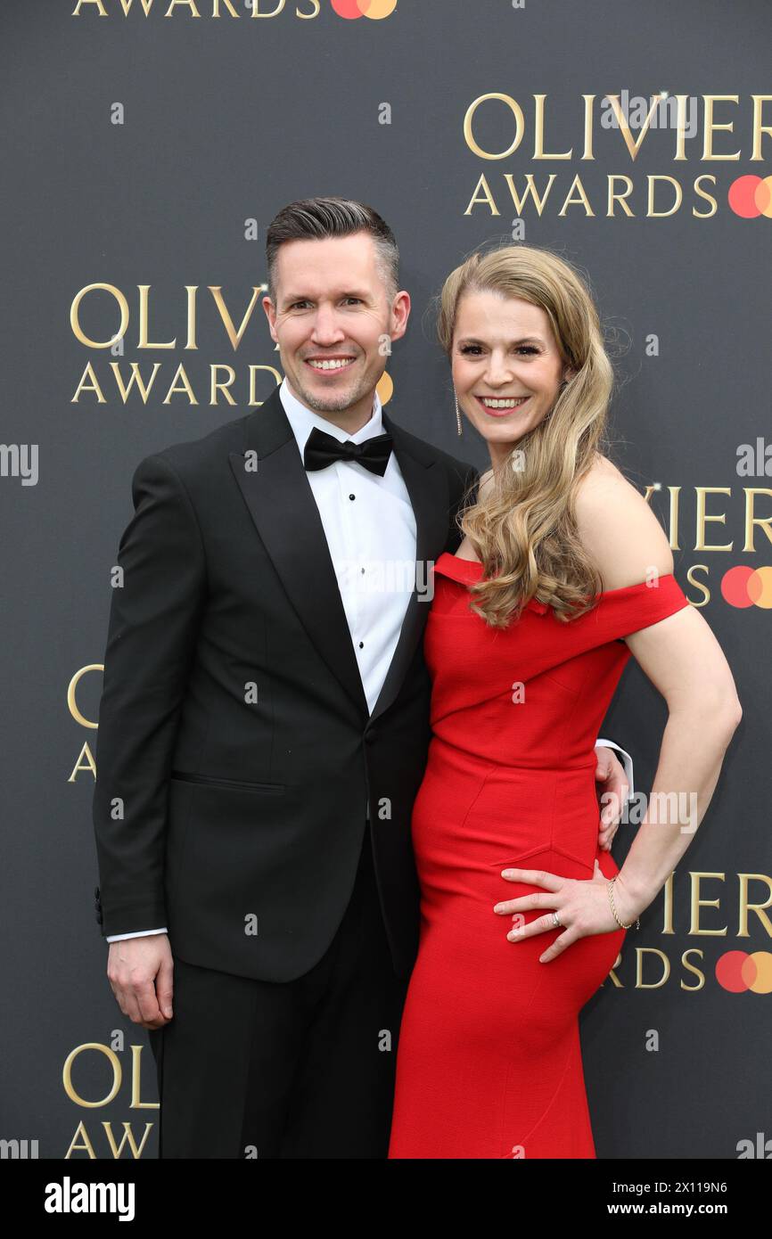 Adam Fisher attends Olivier Awards 2024 with Mastercard at Royal Albert ...