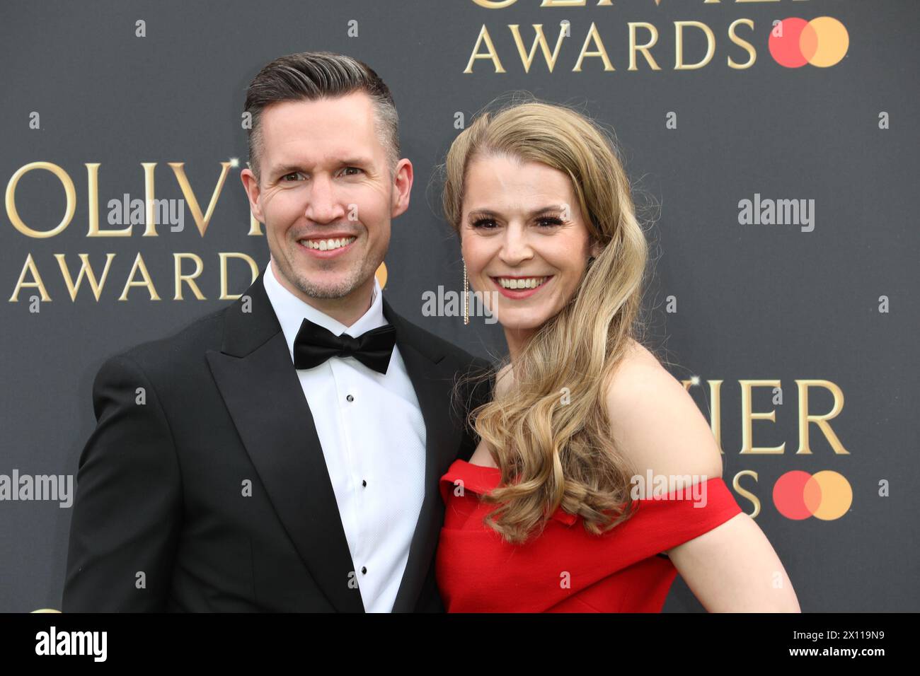 Adam Fisher attends Olivier Awards 2024 with Mastercard at Royal Albert ...
