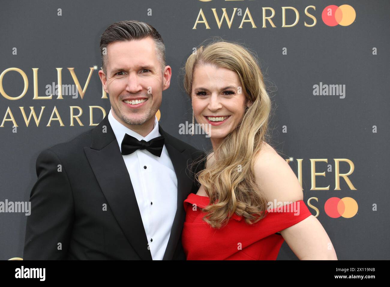 Adam Fisher attends Olivier Awards 2024 with Mastercard at Royal Albert ...