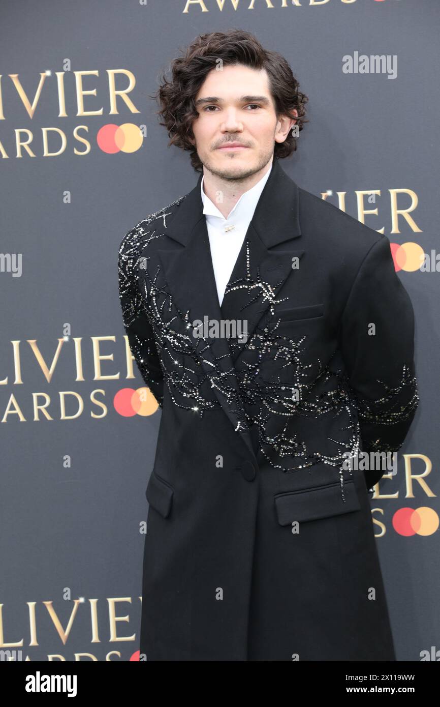Fra Fee attends Olivier Awards 2024 with Mastercard at Royal Albert ...