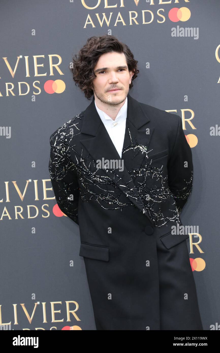 Fra Fee attends Olivier Awards 2024 with Mastercard at Royal Albert ...