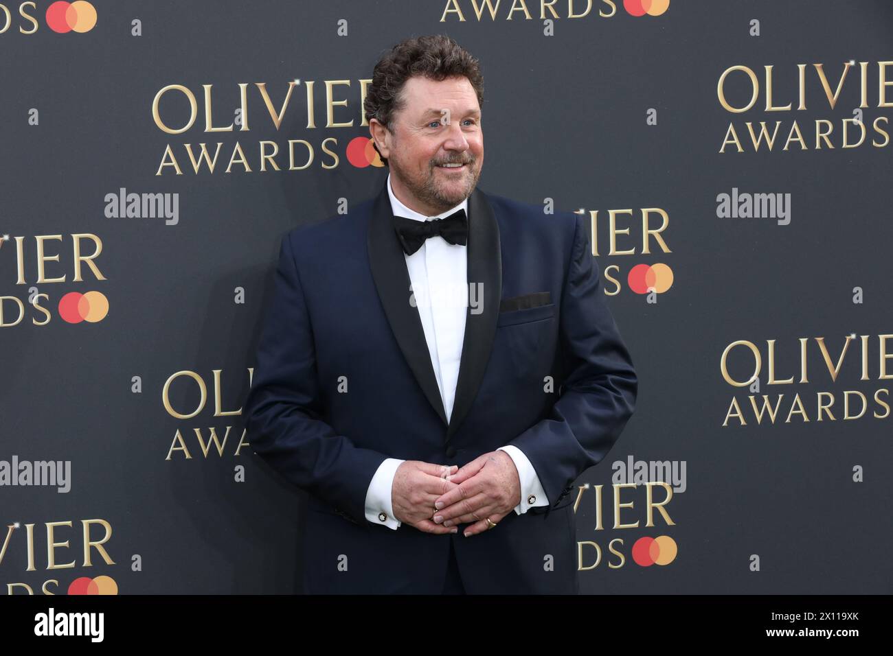 Michael Ball attends Olivier Awards 2024 with Mastercard at Royal ...
