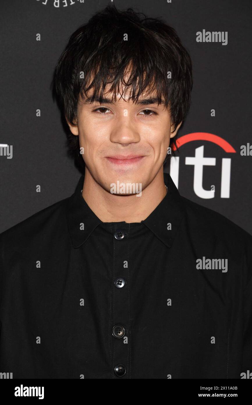 Los Angeles, Ca. 14th Apr, 2024. Ian Ousley at the Paleyfest LA ...