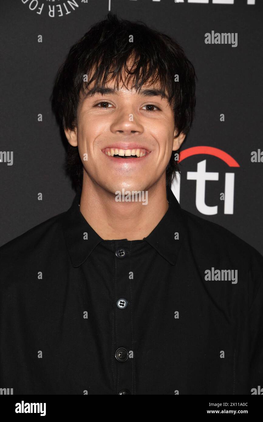 Los Angeles, Ca. 14th Apr, 2024. Ian Ousley at the Paleyfest LA ...