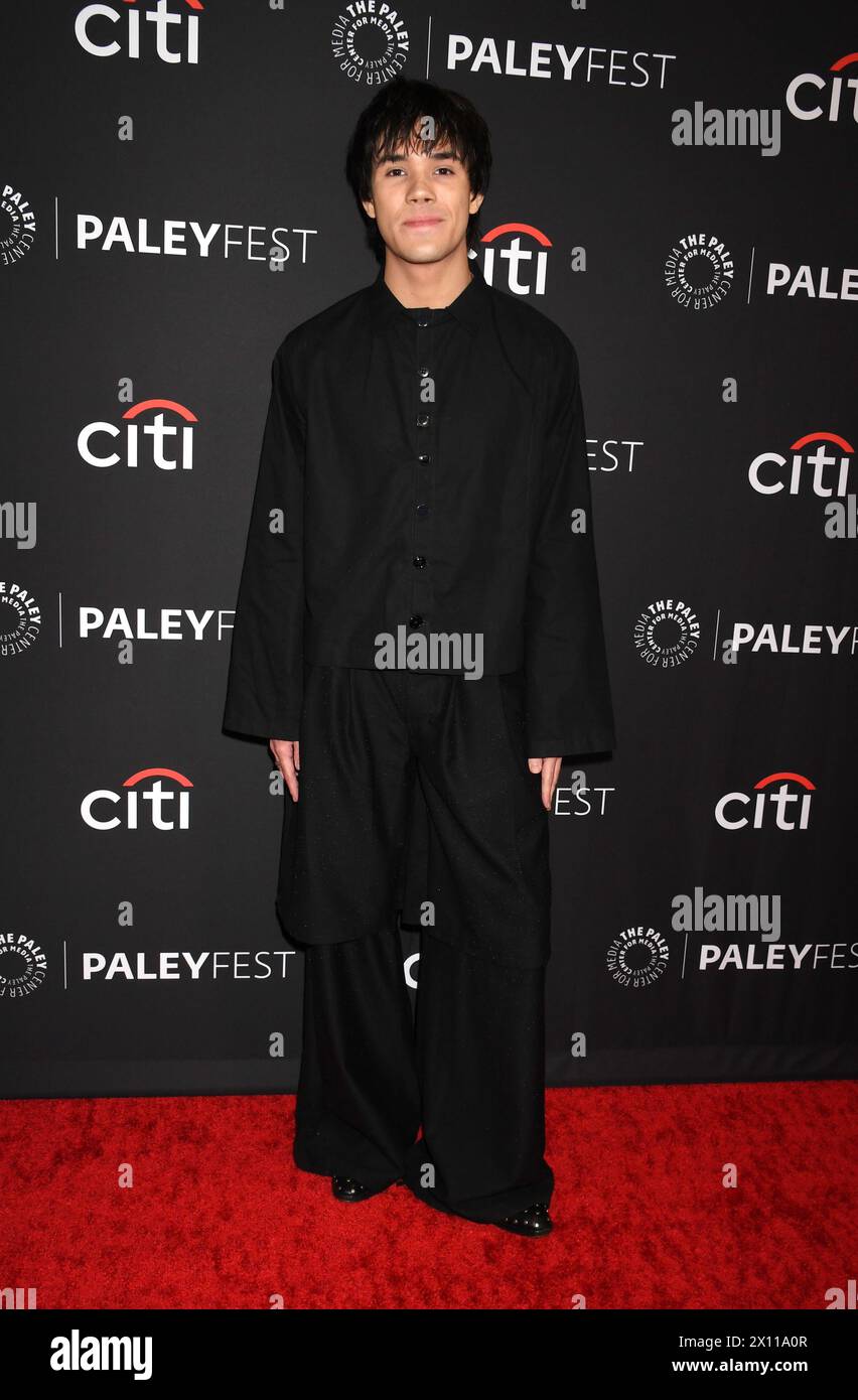 Los Angeles, Ca. 14th Apr, 2024. Ian Ousley at the Paleyfest LA ...