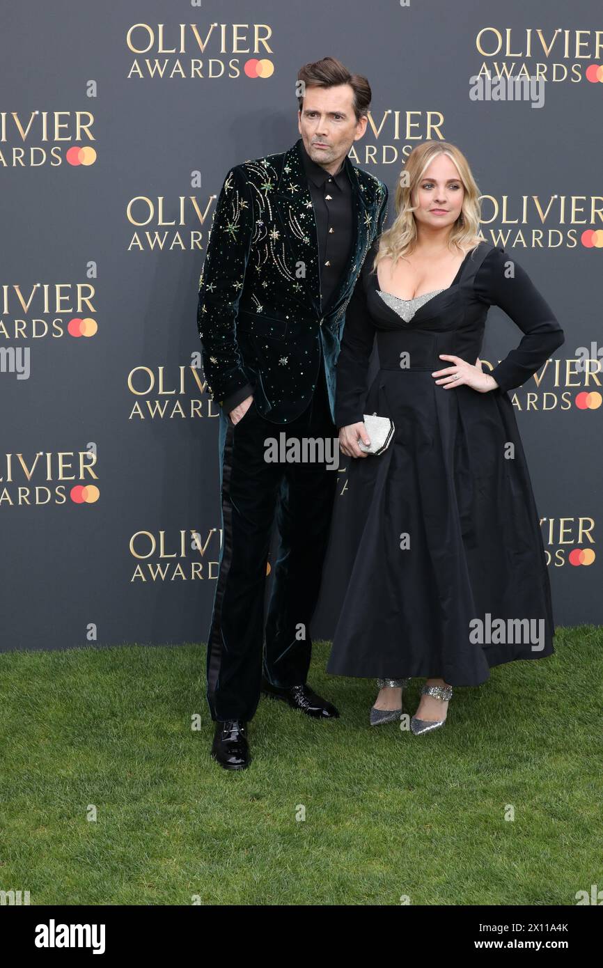 David Tennant and Georgia Tennant attend Olivier Awards 2024 with ...