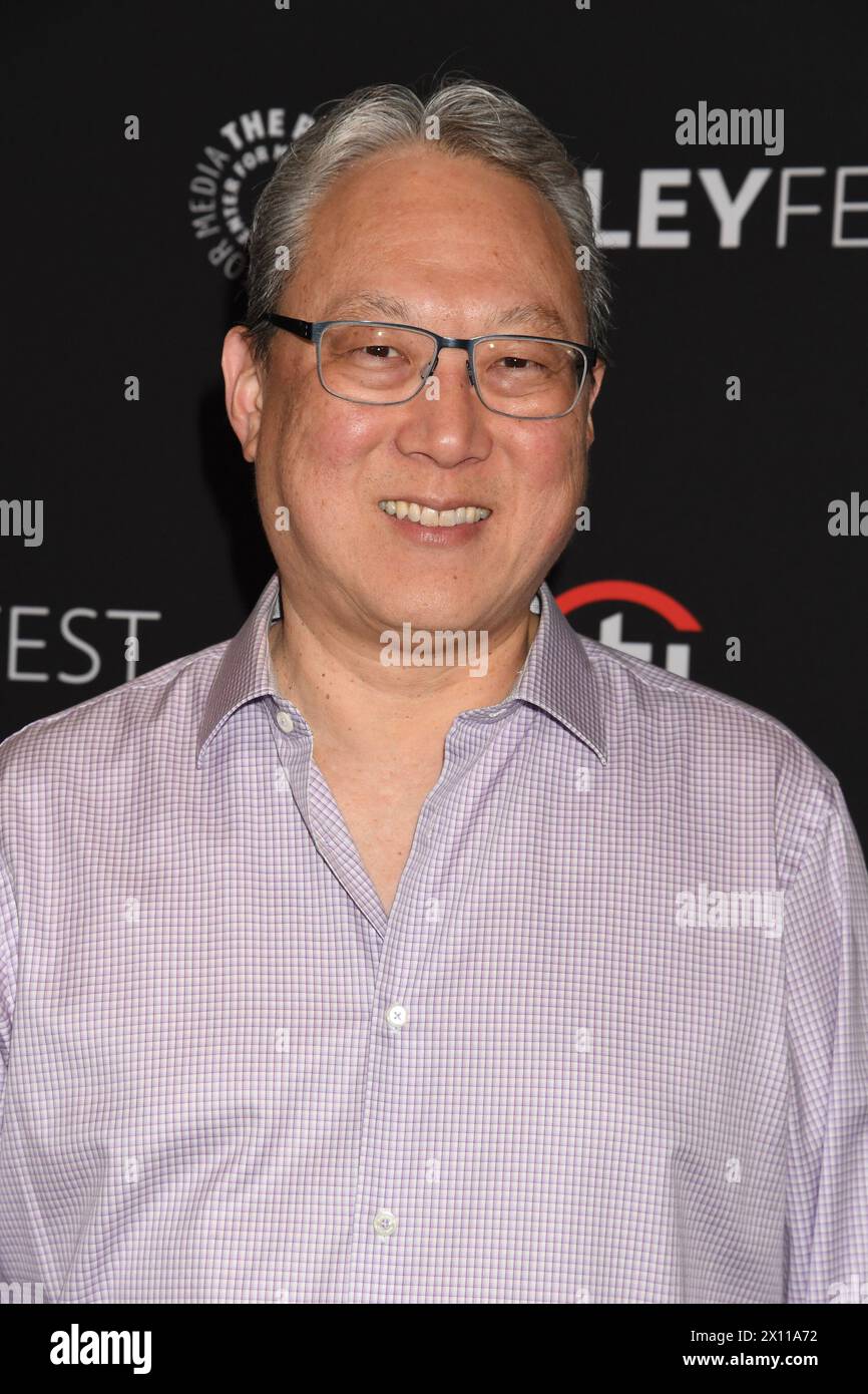 Los Angeles, Ca. 14th Apr, 2024. Albert Kim at the Paleyfest LA ...
