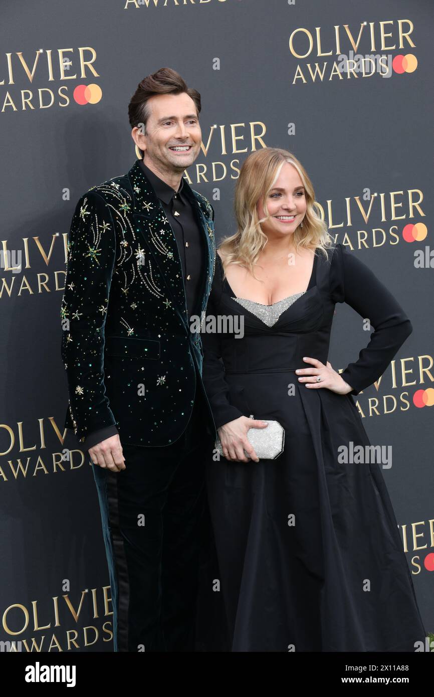 David Tennant and Georgia Tennant attend Olivier Awards 2024 with ...