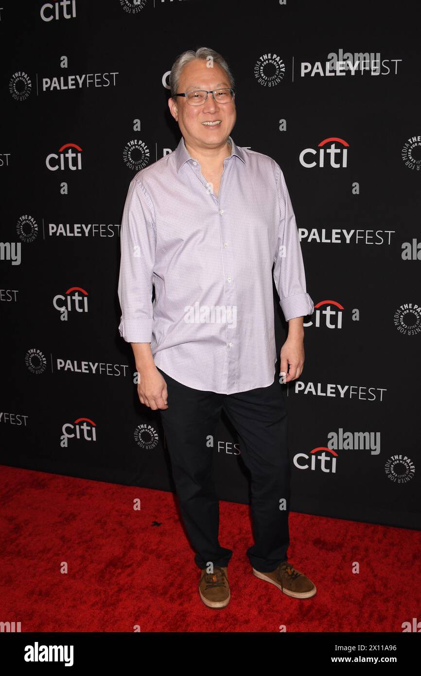 Los Angeles, Ca. 14th Apr, 2024. Albert Kim at the Paleyfest LA ...