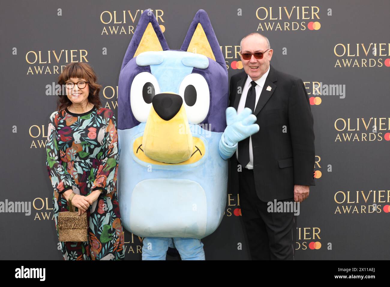 Bluey attends Olivier Awards 2024 with Mastercard at Royal Albert Hall ...