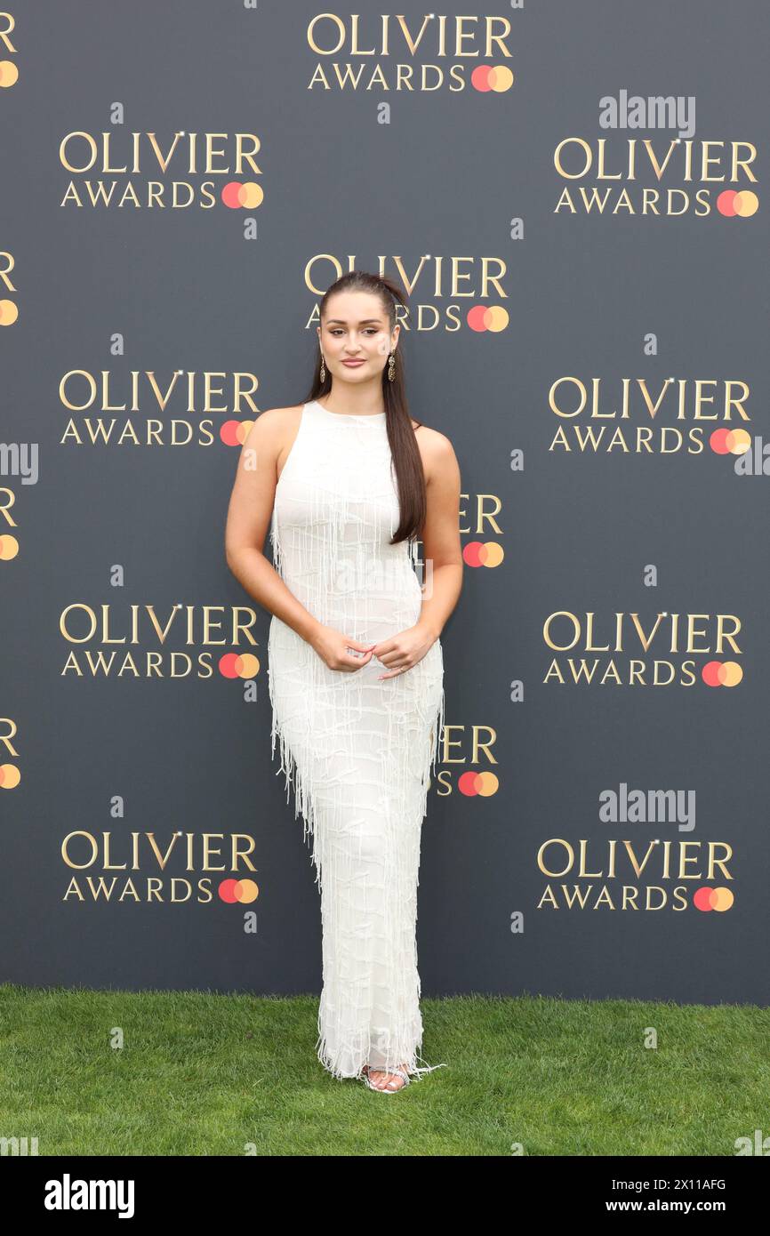 Maddie Grace Jepson attends Olivier Awards 2024 with Mastercard at ...