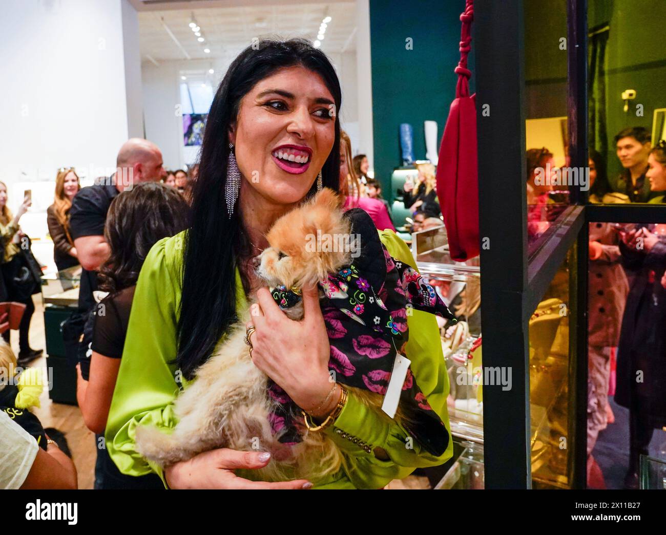 Lara Eurdolian attends the Patricia Field X Charlie Rescue Dog Runway ...