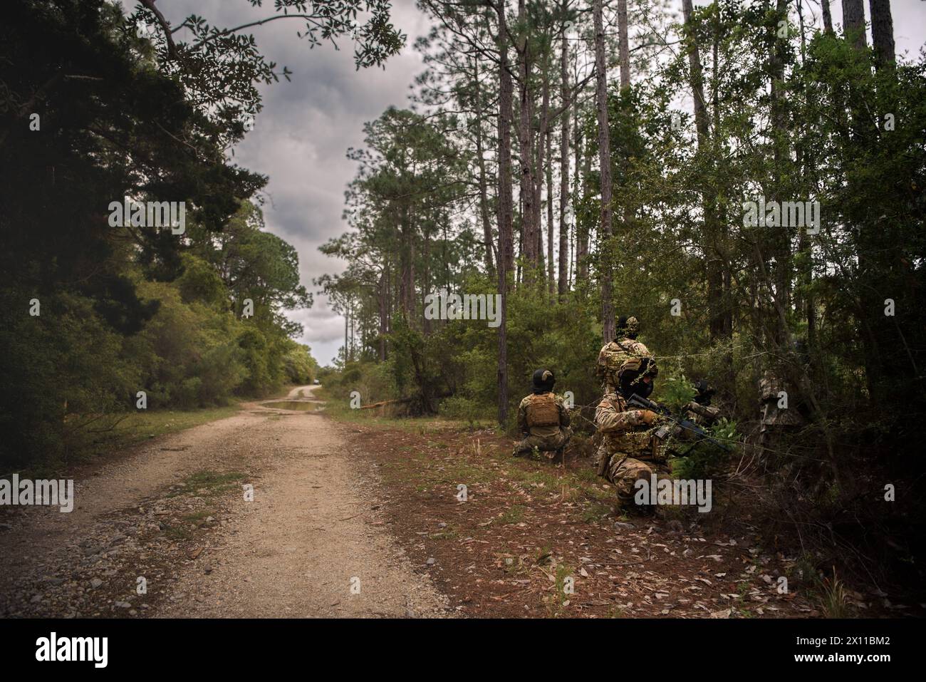 Members of the 110th Security Forces trained with 1st Special ...
