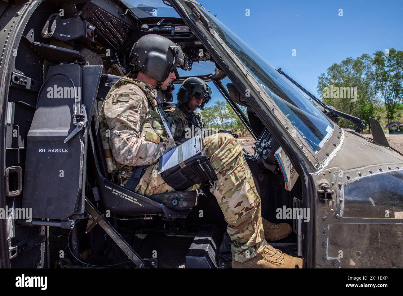 U.S. Army aircrews with the 25th Combat Aviation Brigade, 25th Infantry ...