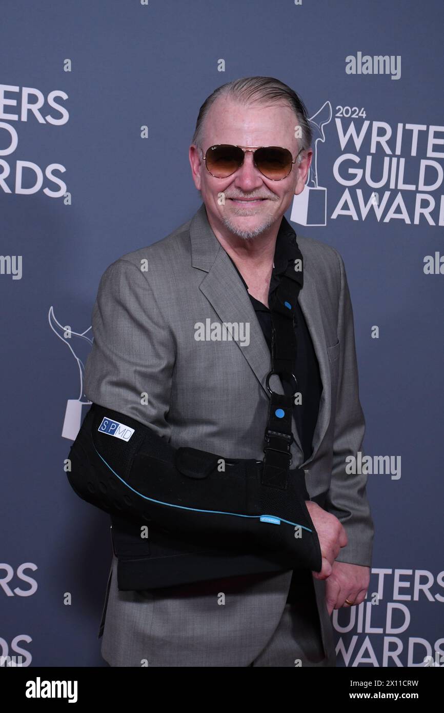 Los Angeles, California, USA 14th April 2024 Writer Tony Barbieri ...