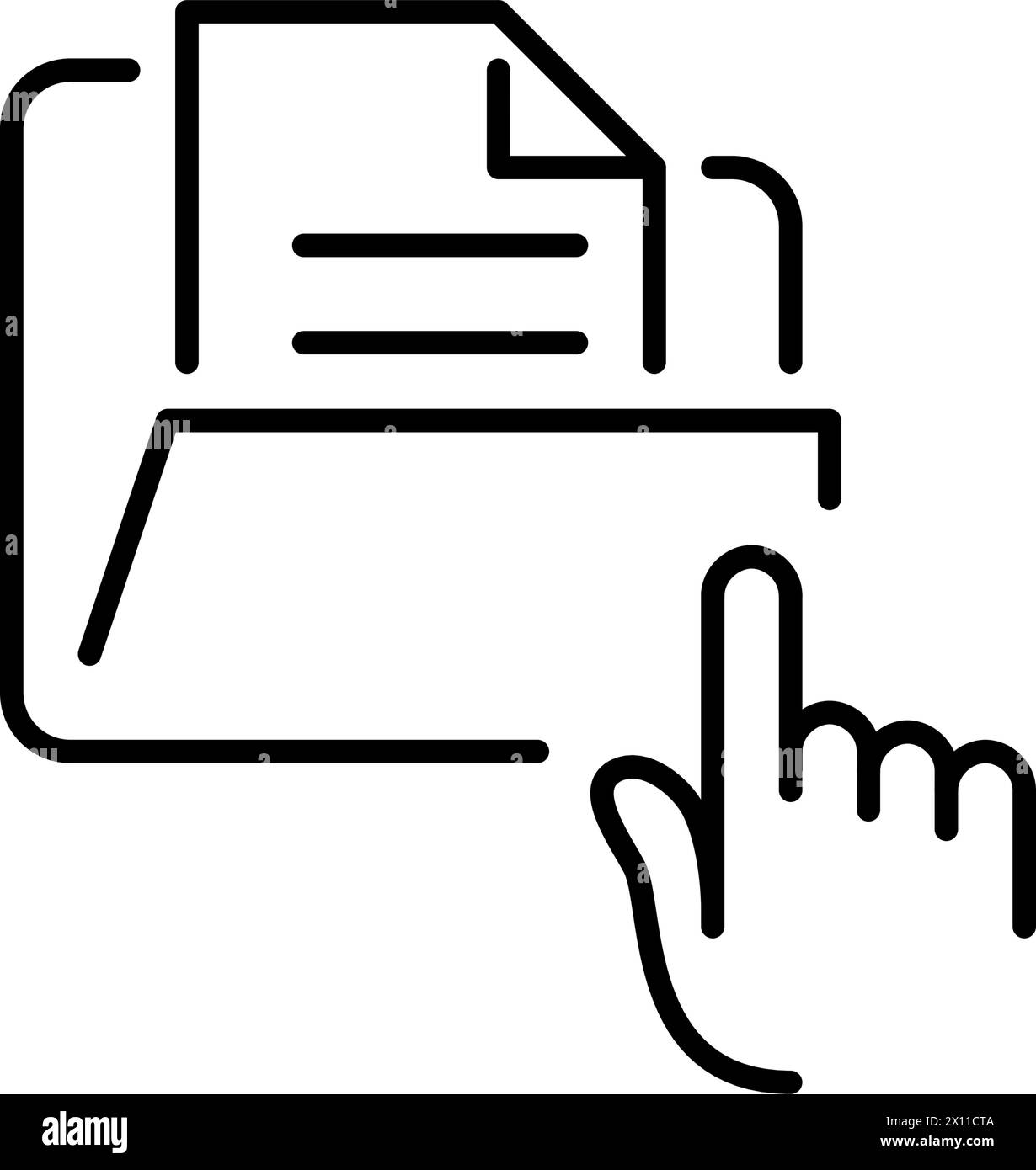 File manager icon Black and White Stock Photos & Images - Alamy