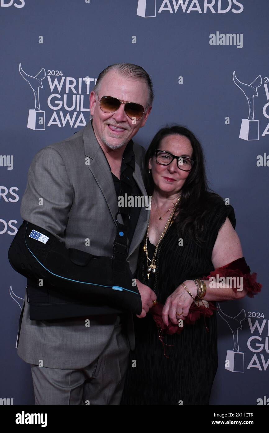 Los Angeles, California, USA 14th April 2024 Writer Tony Barbieri ...