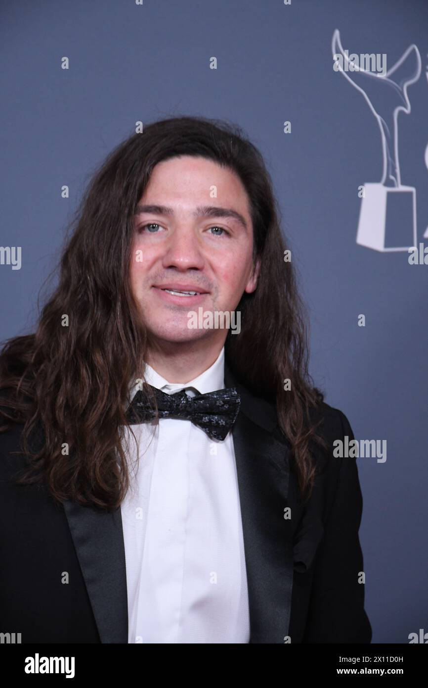 Los Angeles, California, USA 14th April 2024 Writer Jesse McLaren ...