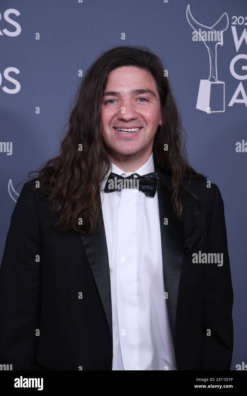 Los Angeles, California, USA 14th April 2024 Writer Jesse McLaren ...