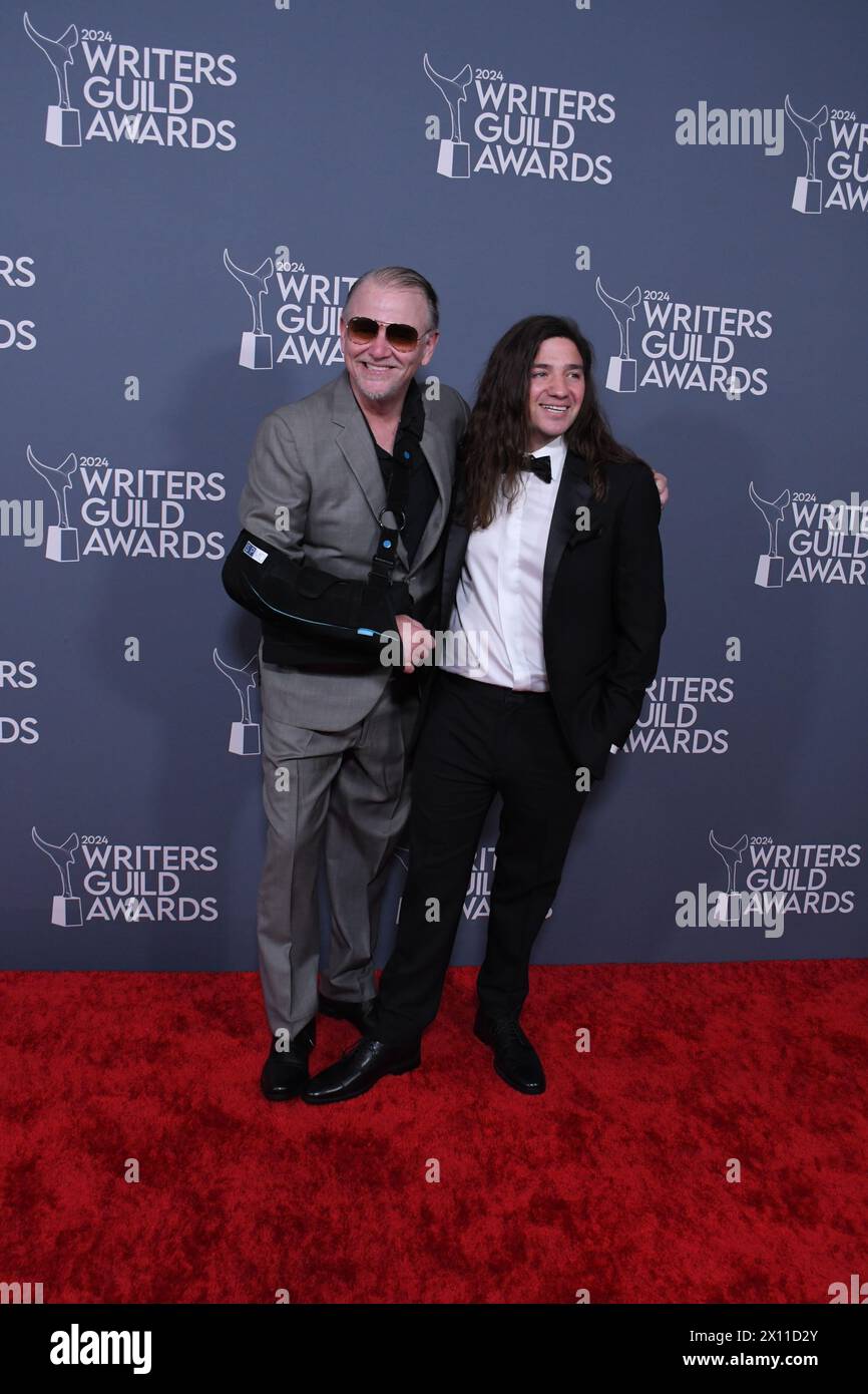 Los Angeles, California, USA 14th April 2024 Writer Tony Barbieri and ...