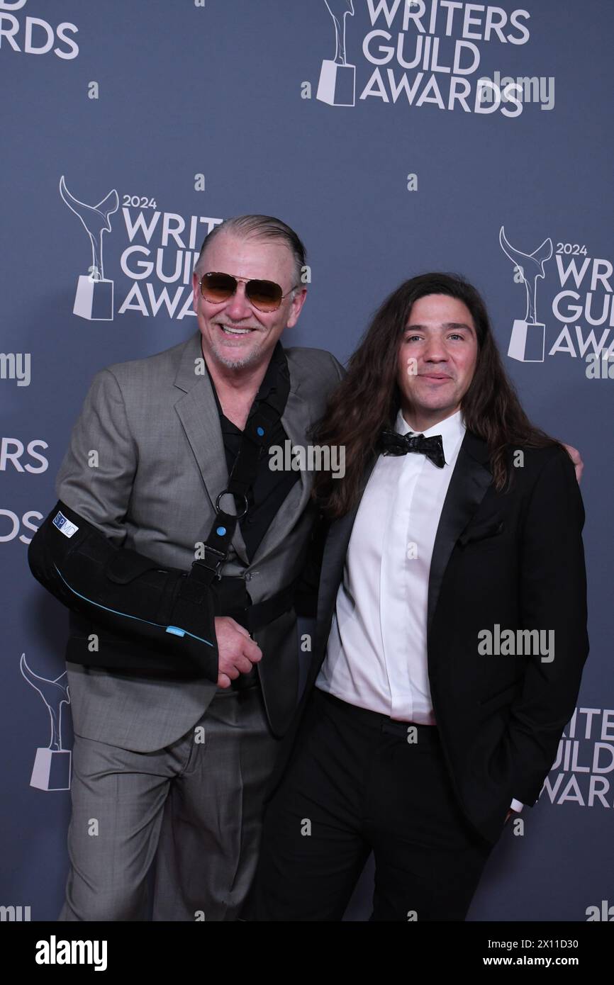 Los Angeles, California, USA 14th April 2024 Writer Tony Barbieri and ...