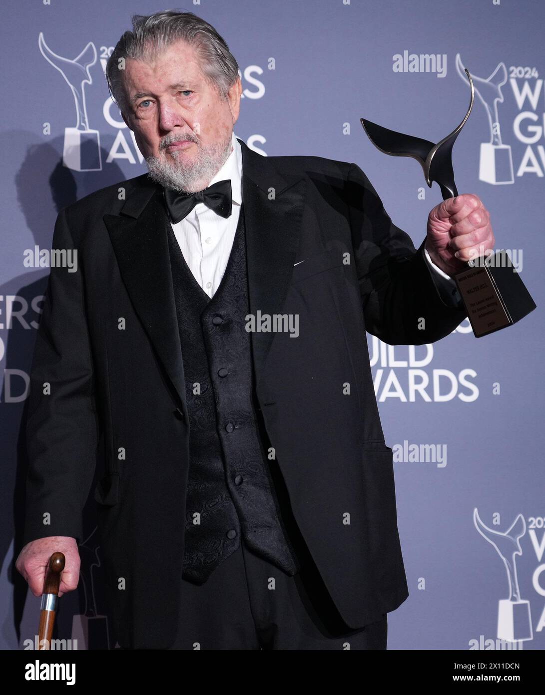 Los Angeles, USA. 14th Apr, 2024. Walter Hill, winner of the "Laurel ...