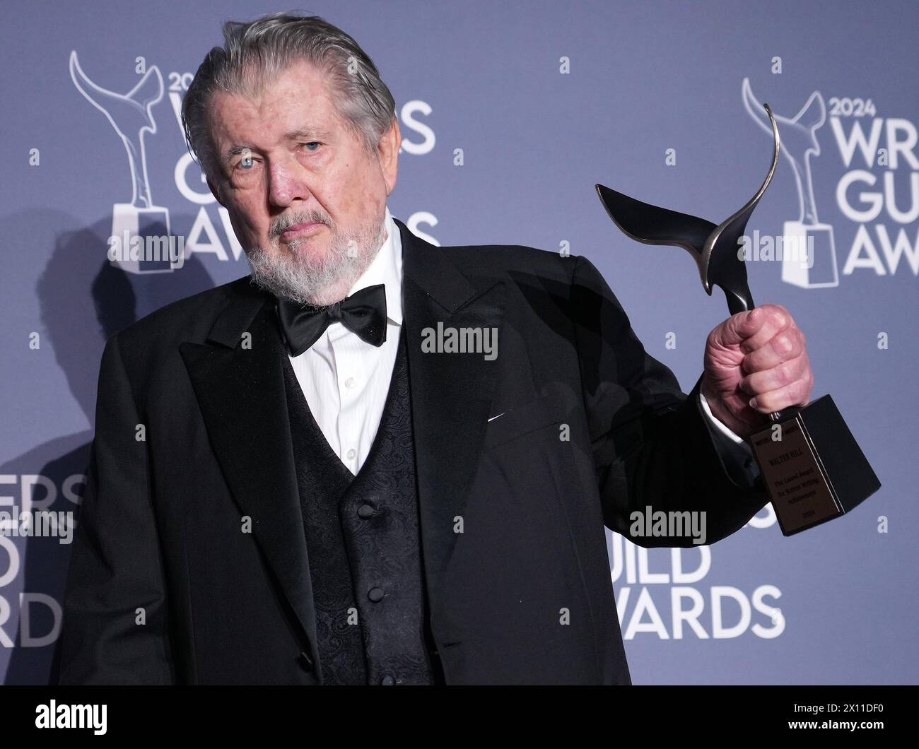 Los Angeles, USA. 14th Apr, 2024. Walter Hill, winner of the "Laurel ...