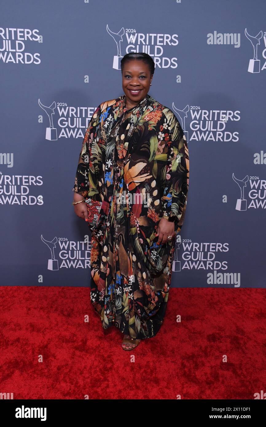 Los Angeles, California, USA 14th April 2024 Mfoniso Udofia attends the 76th Annual Writers ...