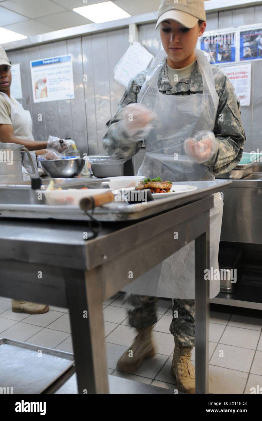 Pfc. Jillian Weitkamp, a food service specialist and native of York, Pa ...