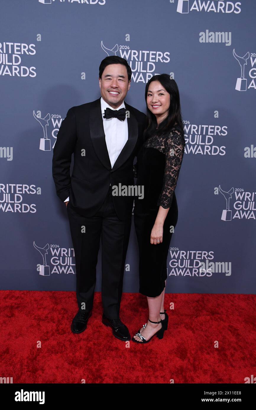 Los Angeles, California, USA 14th April 2024 Actor Randall Park and ...