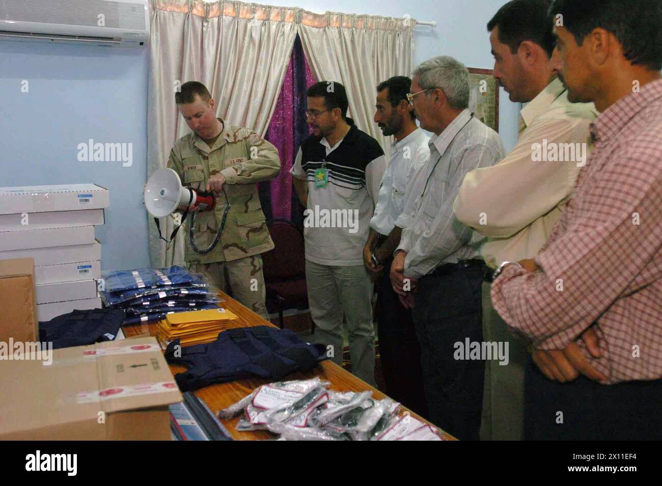 Civil security detachment hi-res stock photography and images - Alamy