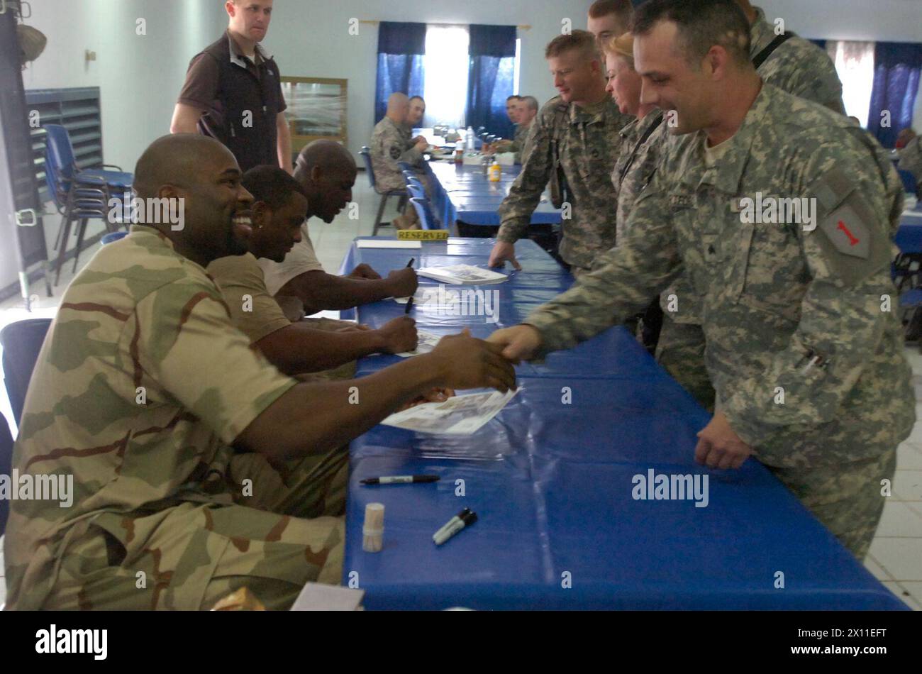 Sgt. Ronald Hartford, an Iraqi security forces coordination cell team ...