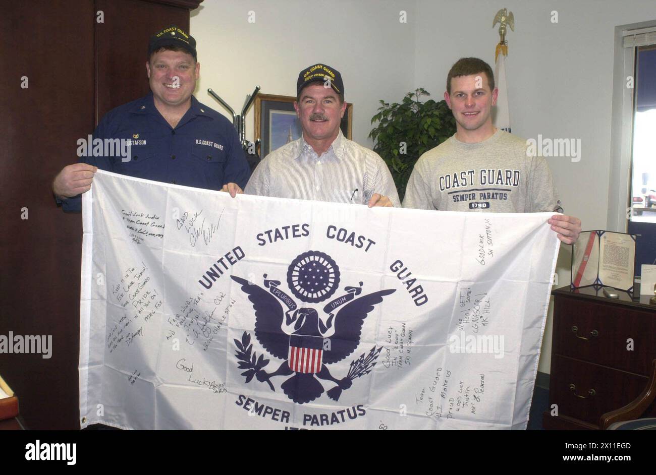 CHARLESTON, S.C. (Jan. 21, 2004)-NASCAR and Busch Series drivers Terry ...