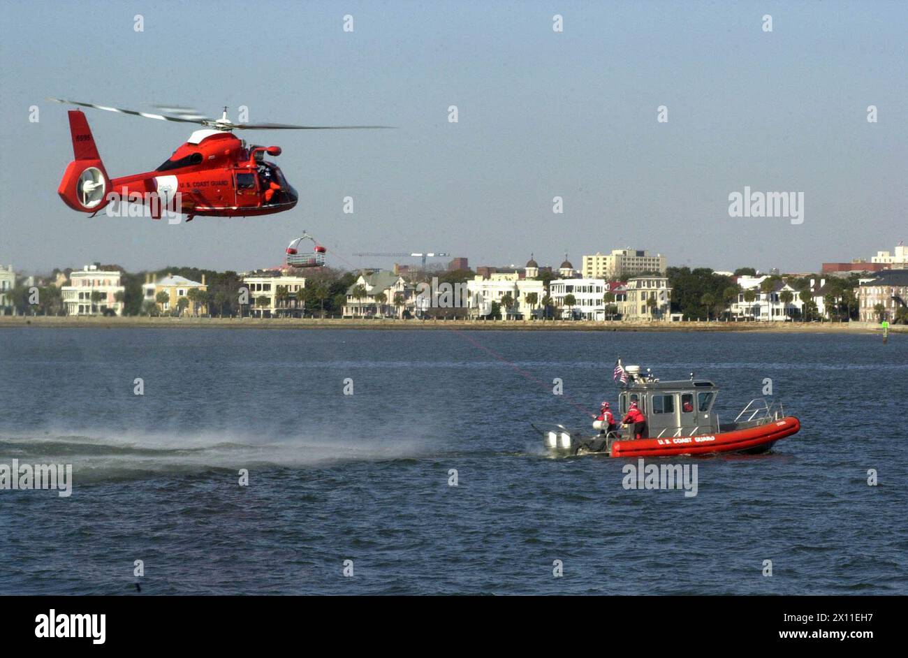 CHARLESTON, S.C. (Jan. 21, 2004) Justin Labonte, driver of the Coast ...