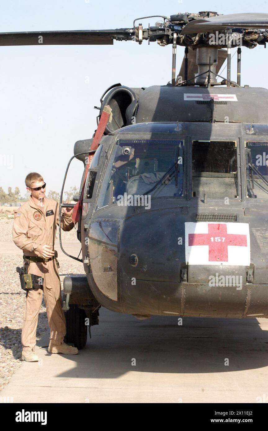 (LOGISTICS SUPPORT AREA ANACONDA, Balad, Iraq) - Sgt. Thomas Tanoah, a ...