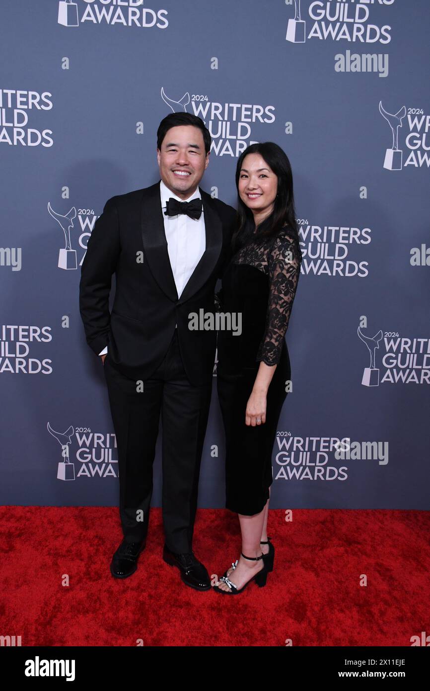 Los Angeles, California, USA 14th April 2024 Actor Randall Park and ...