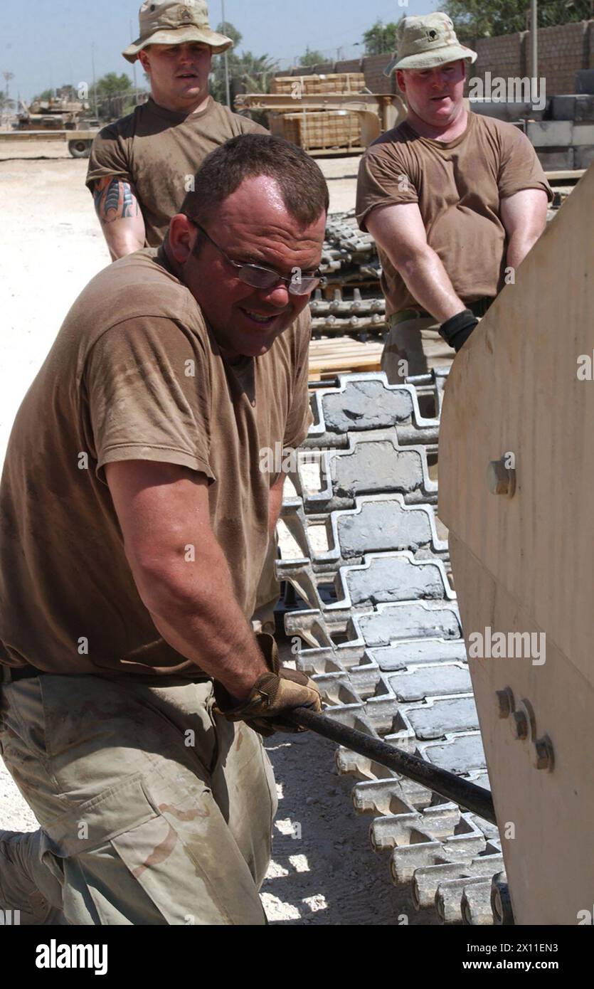 Sgt. Brian Montgomery, Bradley M2A3 crew member, Charlie Company 2nd ...