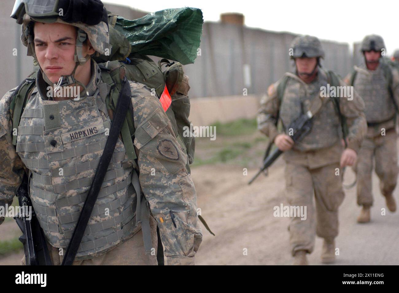 Original Caption: Spc. David Hopkins, aviation electrical systems ...