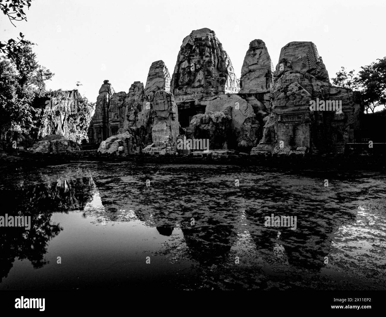 14 Jul 2013 Vintage Black and White Photo of Masroor Rock-cut Temples ...