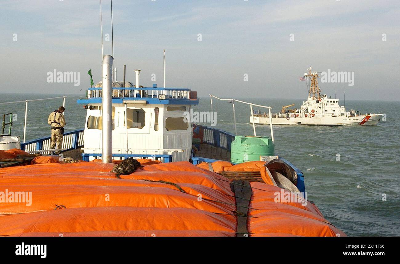 ARABIAN GULF (Jan. 4, 2004)--The U.S. Coast Guard Cutter Wrangell ...