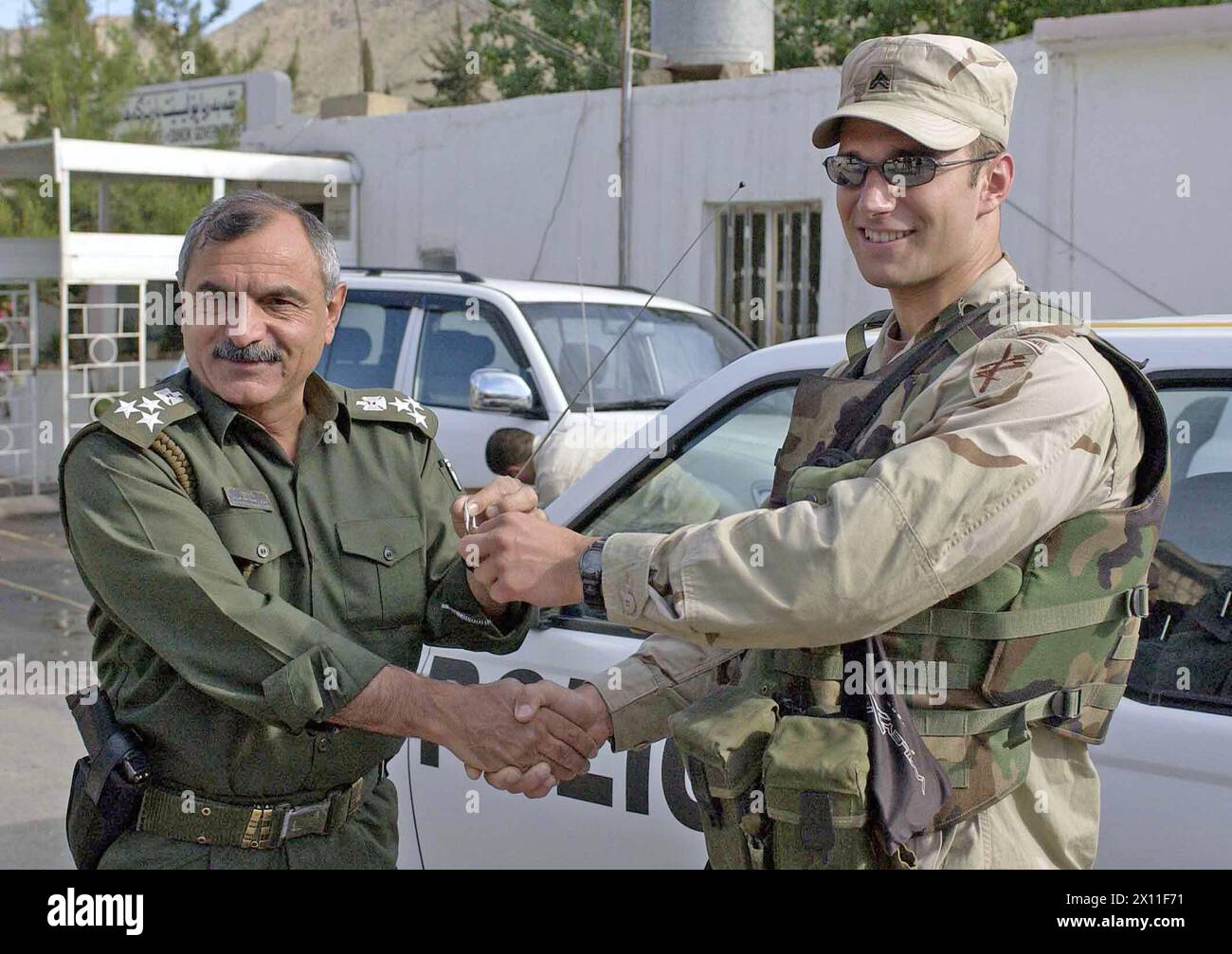 Sgt. Jeffrey Gliem, the public safety team leader for the 416th Civil ...