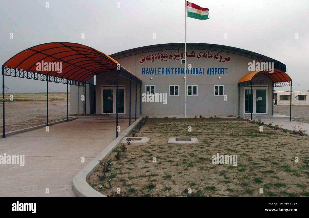 The terminal at Hawler International Airport will be used until a ...