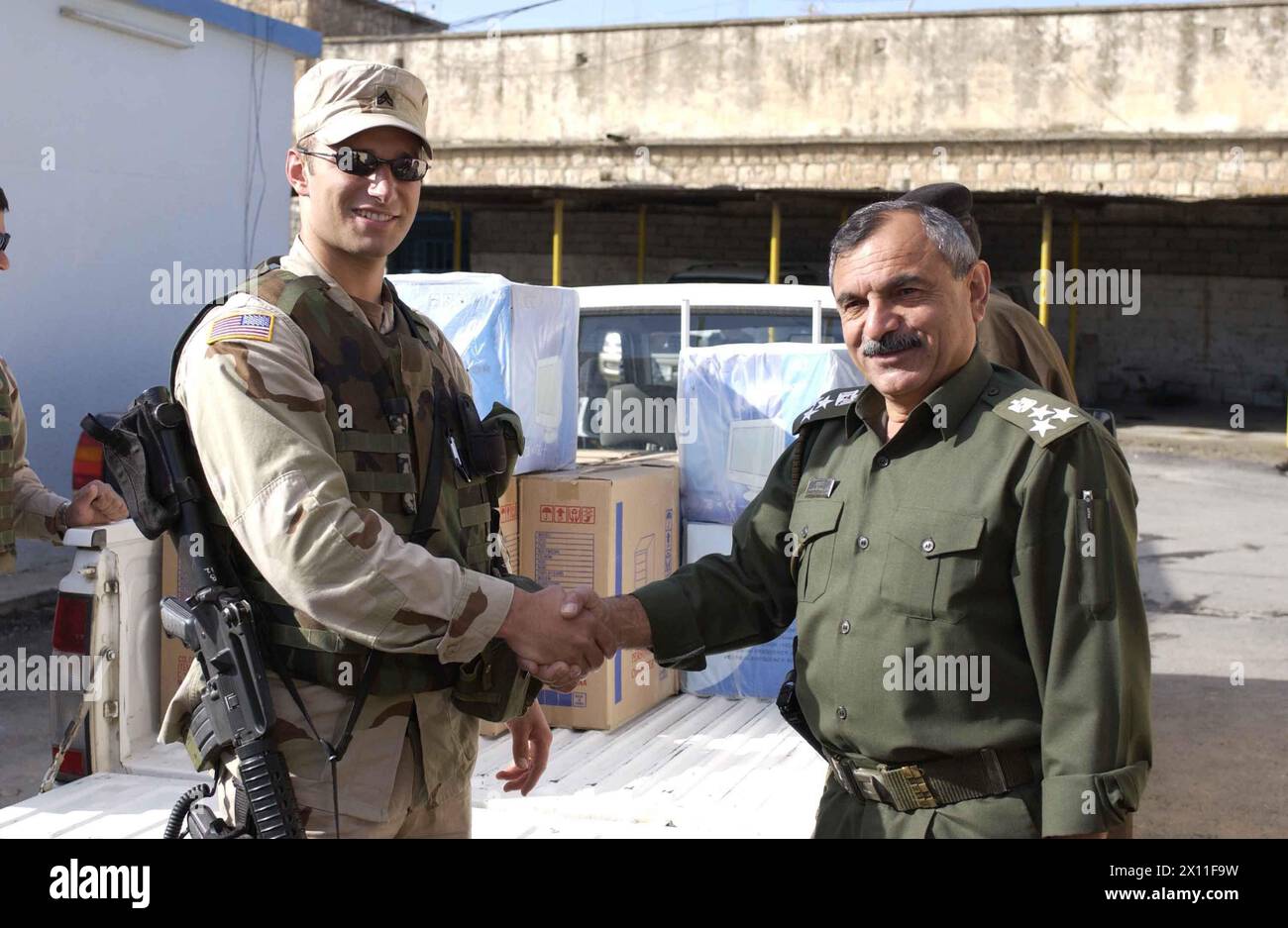 Sgt. Jeffrey Glien, the public safety team leader for the 416th Civil ...